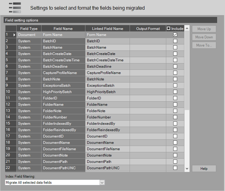PSIcapture Administrator Guide: General Migration Configuration ...