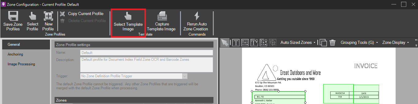 Indexing: OCR Smart Zone Configuration – PSIGEN Support Portal